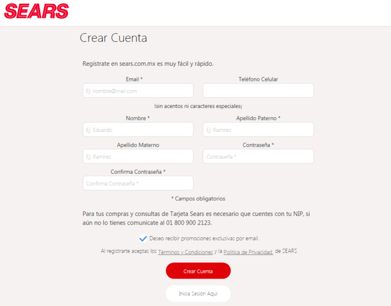 ᐈ Estado de Cuenta SEARS: ¿Cómo Verlo? 【 2023